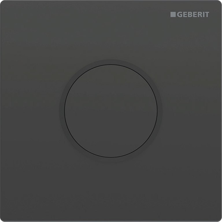 Geberit uređaj za upravljanje pisoarom sa elektronskim aktiviranjem ispiranja, baterijsko napajanje, tip 10, mat hrom