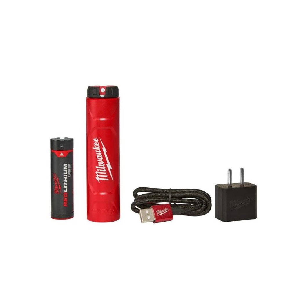 Milwaukee – Baterija i punjač, REDLITHIUM™ USB, Li-ion 4 V, 2,5 Ah, L4 NRG-201 – 4932459448