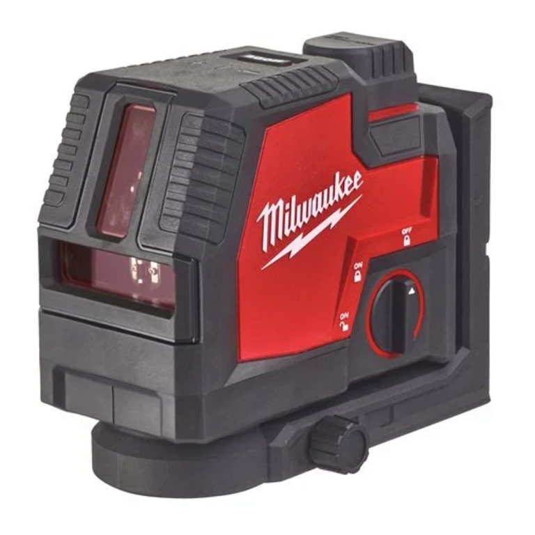 Milwaukee – USB punjivi laser sa zelenim ukrštenim linijama, 4 V, 3.0 Ah,  u Kitbox-u, L4 CLL-301C – 4933478098