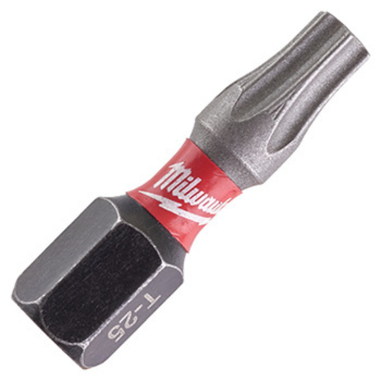 Milwaukee Udarni bitovi TX ojačani – TX25 x 25 mm, 25 kom, 4932430880