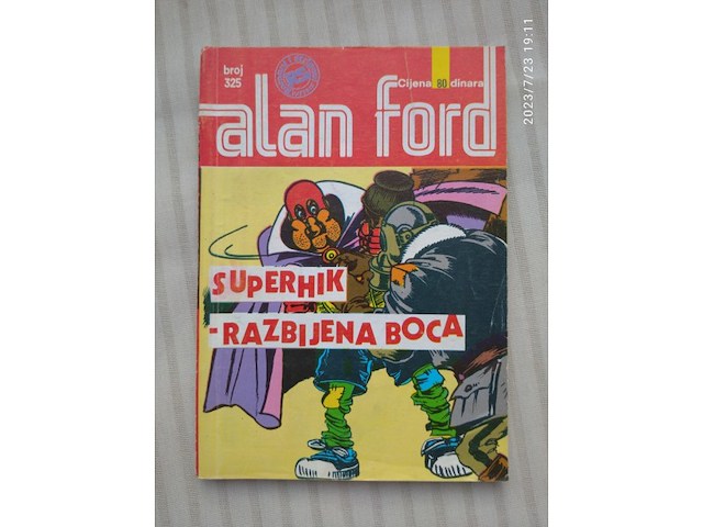 Alan Ford-Superhik-Razbijena boca