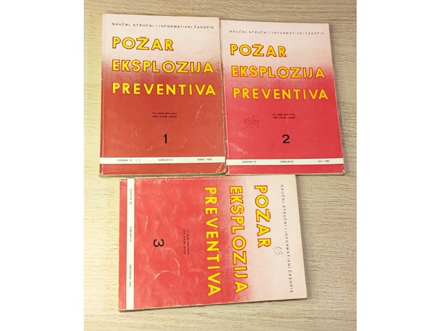 POZAR EKSPLOZIJA PREVENTIVA