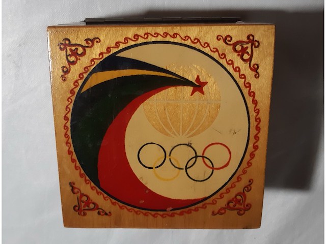 STARA Drvena Kutija `Moscow-80` - Olimpijada u USSR-u