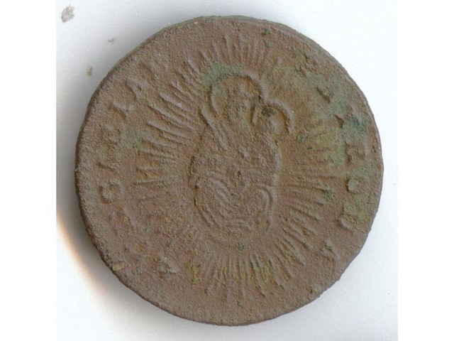 Madjarska denar 1761 otvorena kruna
