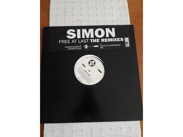 Simon - Free at last The remixes (made in UK)