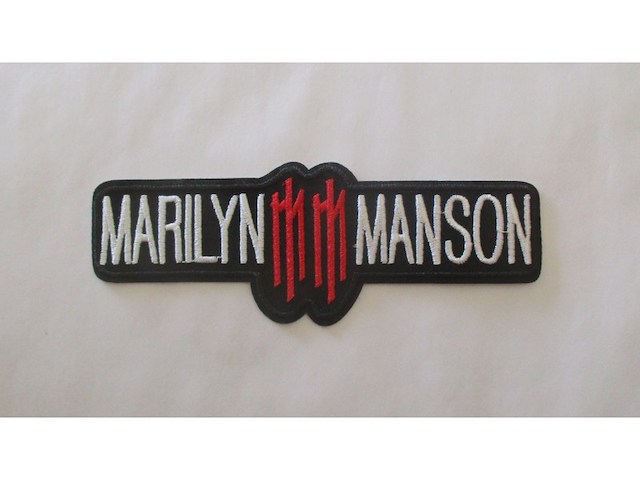 PRIŠIVAK MARILYN MANSON (II)