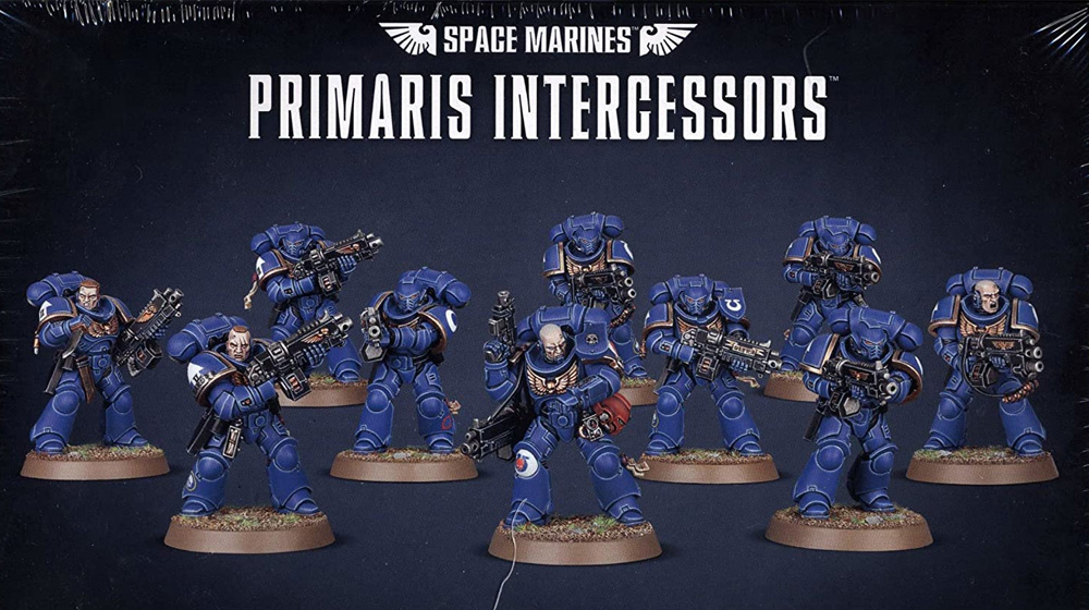 Warhammer Space Marines Primaris Intercessors