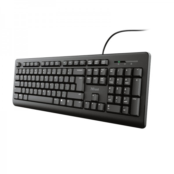 Trust tastatura PRIMO US crna 23880