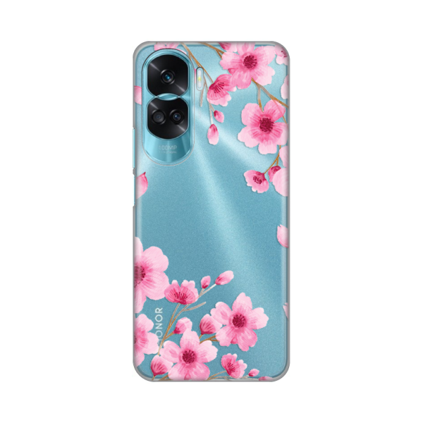 Honor 90 Lite silikonska futrola Rose Flowers (Print)