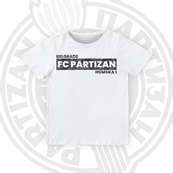 Dečija majica "Humska" FK Partizan (vel. 8-14) 3740
