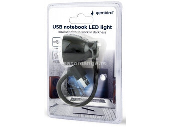 Gembird NL-02 USB notebook LED light, black