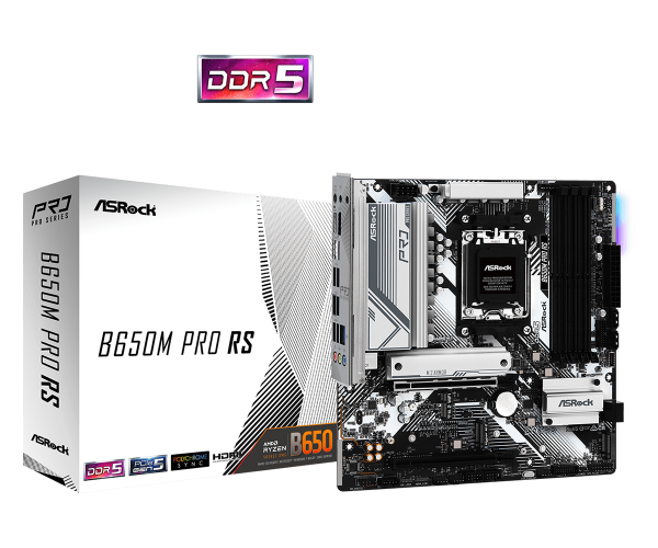 MB AM5 ASRock B650M PRO RS 90-MXBLP0-A0UAYZ