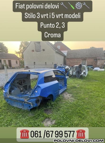 Fiat Croma Stilo Punto JTD Kompletan Auto U Delovima