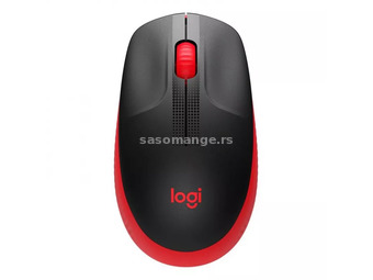 M190 Full Size Wireless Mouse Red