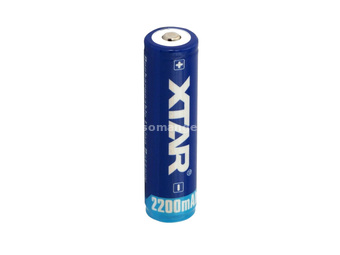 Ind. punjiva bat. sa zaštitom 2200 mAh Xtar