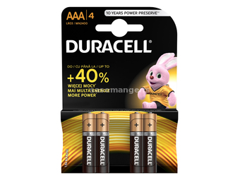 Duracell alkalne baterije AAA