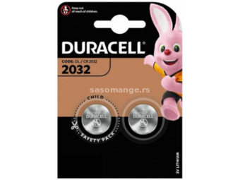 Duracell 2032 LITHIUM 3V PAK2 CK baterije dugme