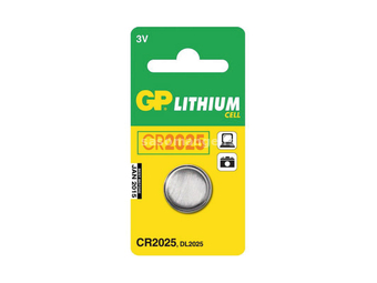 GP dugmasta baterija CR2025
