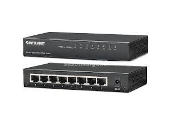 Intellinet Switch 8-Port Fast Ethernet Office Metal 523318