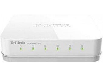 D-Link switch neupravljivi, GO-SW-5GE+ 3 kabl Cat6 cert 1m