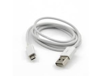 USB 2.0 Micro kabl 5 pina 1m ( beli)