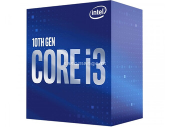 INTEL Core i3-10100F 4 cores 3.6GHz (4.3GHz) Box