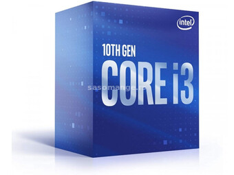 INTEL Core i3-10100 4 cores 3.6GHz (4.3GHz) Box