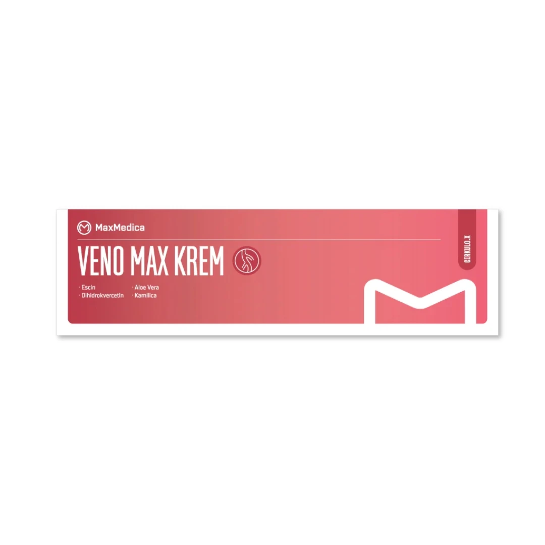 MaxMedica VENO MAX Krema Protiv Ispucalih Kapilara i Proširenih Vena 100 mL