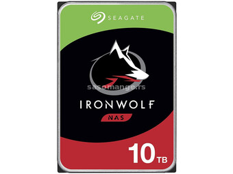 SEAGATE HDD Desktop Ironwolf NAS (3.5"10TBSATArmp 7200) ( ST10000VN000 )