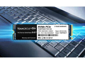 TeamGroup M.2 2280 128GB MP33 SSD PCIe Gen3 x4, NVM Express, 1500/500MB/s TM8FP6128G0C101