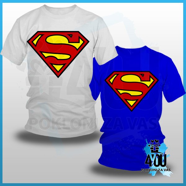 Superman logo majica