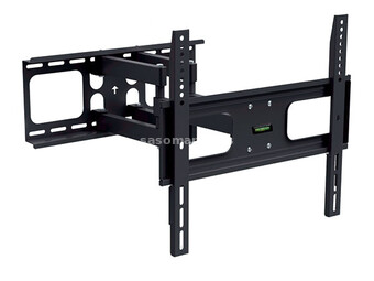 Nosac za TV, 26"-55", do 45kg, Tilt:-20° to +20°, Rotacija: 90°, VESA: 400x400, 70-460mm od zida