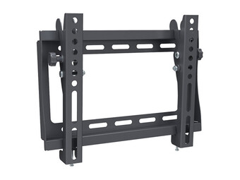 Nosac za TV/ 17"- 42"/TILT/NAGIB 0-10/VESA do 200x200/težina do 30kg/3,6 cm od zida/crn