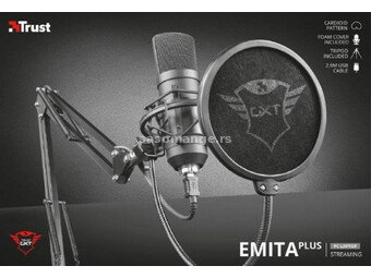 Trust GXT 252+ EMITA PLUS MICROPHONE (22400)