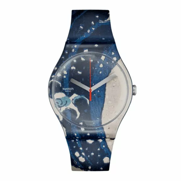 Swatch SUOZ351 The Great Wave By Hokusai & Astrolabe