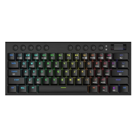 Redragon horus mini, wired&2.4G&BT keyboard, red ( 053082 )