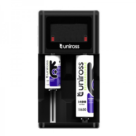 Uniross punjač do 2 baterije AA/AAA/C/D/SC/CR123 ( UCX006/Z )