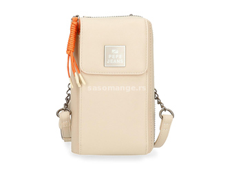 Novčanik i torbica za telefon Pepe Jeans Bea beige 75653