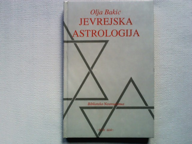 Olja Bakić - Jevrejska astrologija