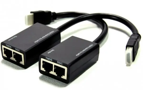 BRK HDMI Ekstender 130A 30m (alt. DEX-HDMI-01) crni