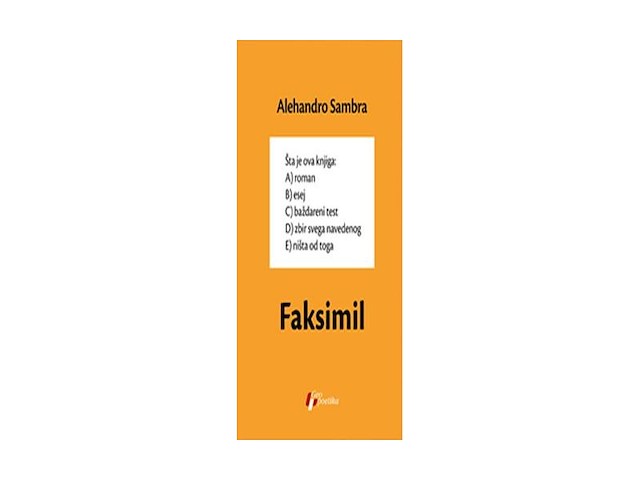 Faksimil - Alehandro Sambra