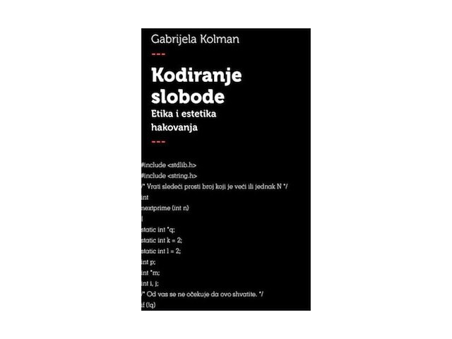 Kodiranje slobode - Gabrijela Kolman