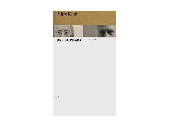 Knjiga pisama 1992. – 1995. - Mirko Kovač