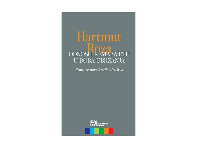 Odnosi prema svetu u doba ubrzanja - Hartmut Roza