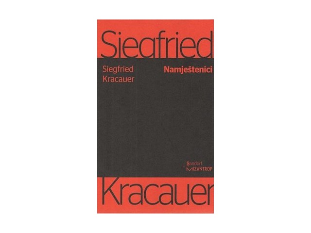 Namještenici - Siegfried Kracauer