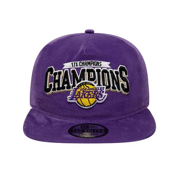 NBA NEW ERA LOS ANGELES LAKERS LEAGUE 17X CHAMPIONS CAP 'PURPLE'