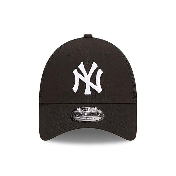 NEW YORK YANKEES HOME FIELD 9FORTY A-FRAME TRUCKER CAP 'BLACK'