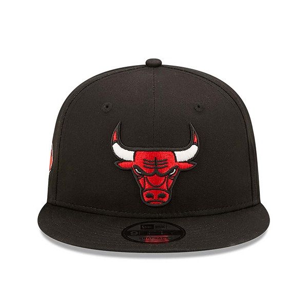 CHICAGO BULLS TEAM SIDE PATCH 9FIFTY SNAPBACK CAP 'BLACK'