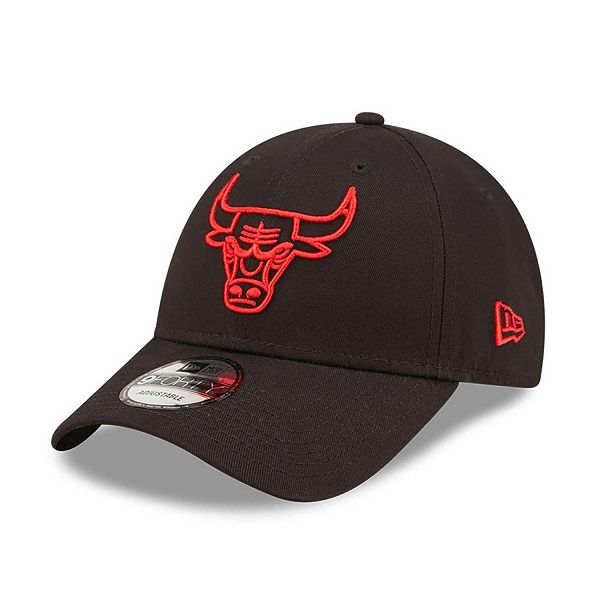 NBA CHICAGO BULLS NEON OUTLINE 9FORTY ADJUSTABLE CAP 'BLACK'