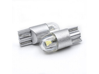 LED pozicije bele T10-3030-2SMD/2 (2 kom)